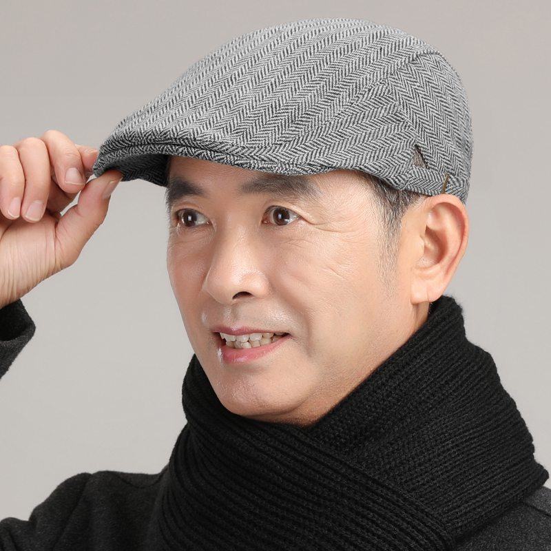 남자캡모자 봄가을 중년 아버지 노년 타입 영감 남성p726 에누리 가격비교