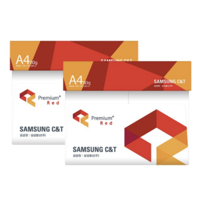 삼성물산 프리미엄 레드 a4용지 80g 5000매 : 다나와 통합검색