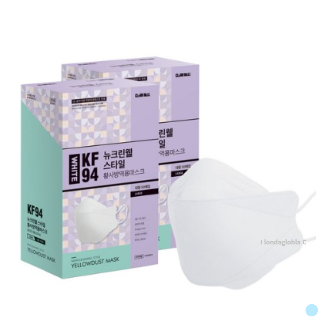 뉴크린웰 kf94마스크 대형 50매 : 다나와 통합검색
