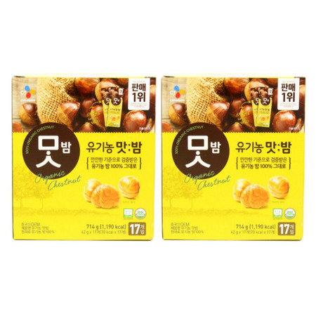 CJ제일제당 유기농 맛밤 : 다나와 통합검색