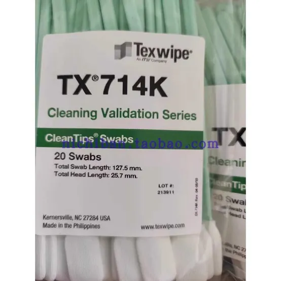 TEXWIPE TX761 샘플링 면봉 TX761K 청소 확인 면봉 : 롯데ON