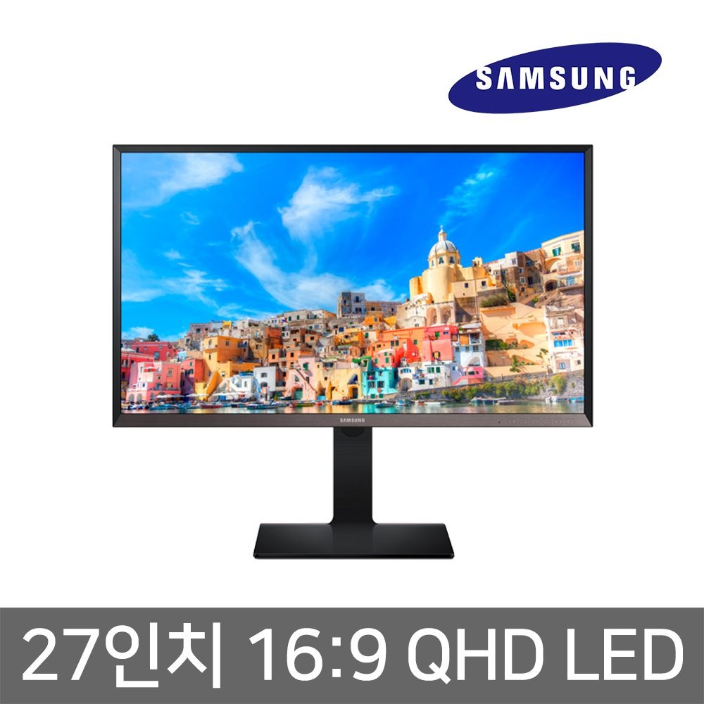 [삼성전자]삼성 S27D850T 27인치 LED QHD 16:9 HDMI DP DVI 피벗 틸트 와이드 사무용 중고 모니터 : 롯데ON