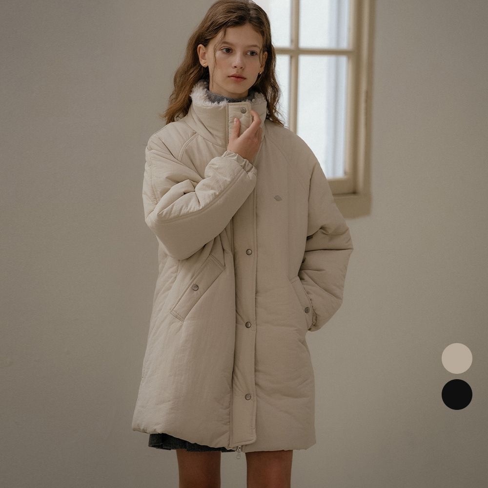 틸아이다이 Long dumble padded jumper TIWT03JP02 _2color - 에누리 가격비교