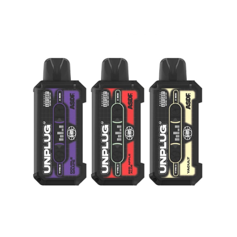 ASDF 언플러그 12000퍼프 교체용 팟 일회용 전자담배 기기 기계 21ml (배터리별도) : 롯데ON