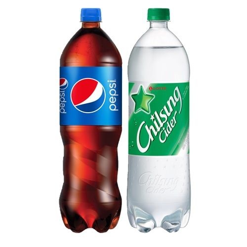 칠성사이다 1.25L + 펩시 콜라 1.25L[1개] - 에누리 가격비교