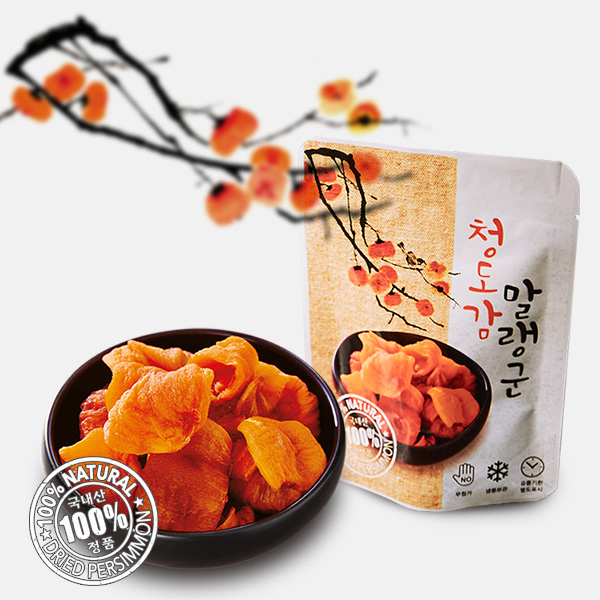 청도감말랭군 시원하게 먹는 아이스 감말랭이 48g내외[1개] - 에누리 가격비교