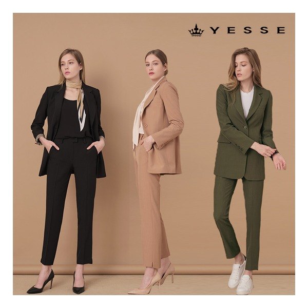 [예쎄][예쎄] [YESSE] 비비에 수트 2종 (자켓+팬츠) : 롯데ON